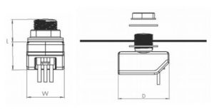 SS12CONNECT Miniature photocell - Lucy Zodion