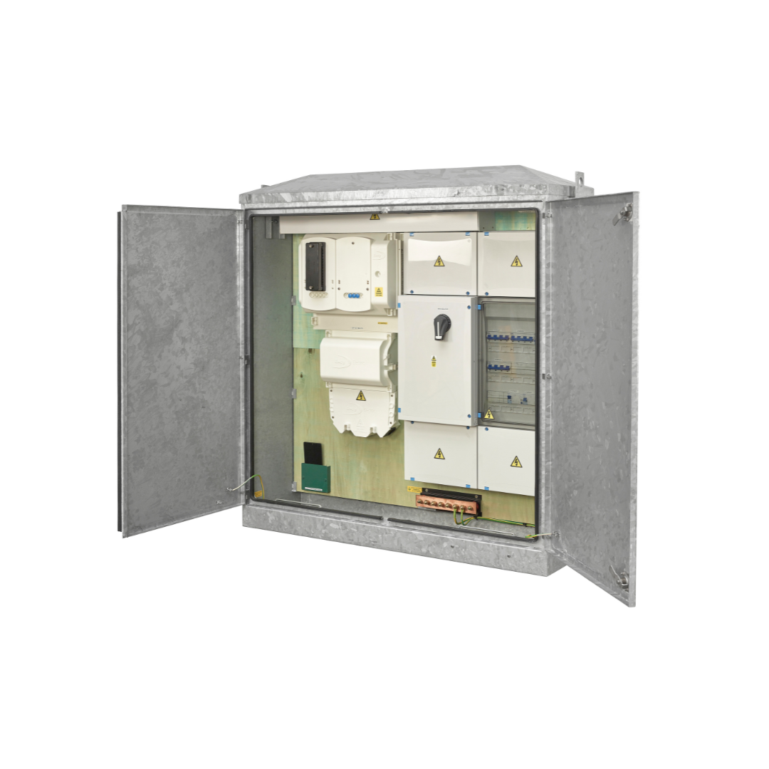 EV Supply Pillar: 3-Phase AC Supply: 200 Amp DNO - Lucy Zodion